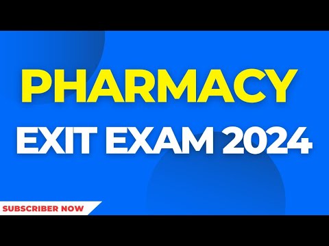 Pharmacy Exit Exam Preparation - YouTube