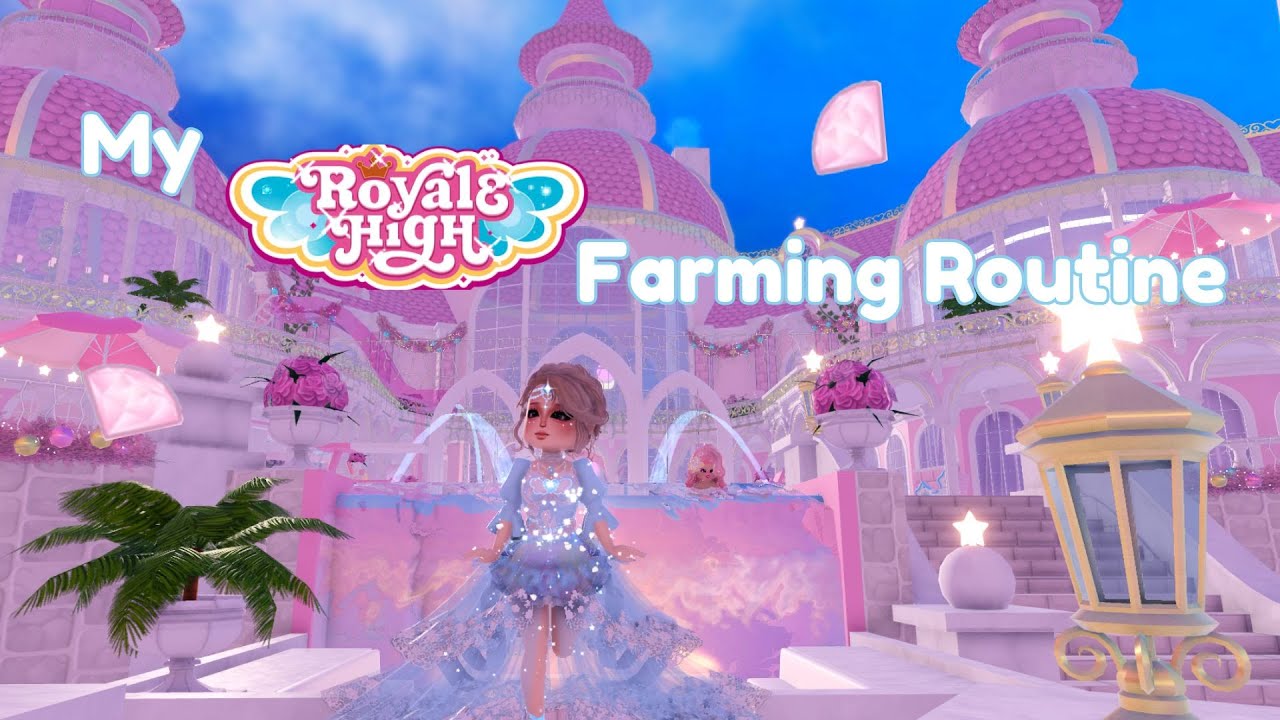 ️ ️MY ROYALE HIGH FARMING ROUTINE FOR GLITTERFROST 2025 ️ ️ - YouTube