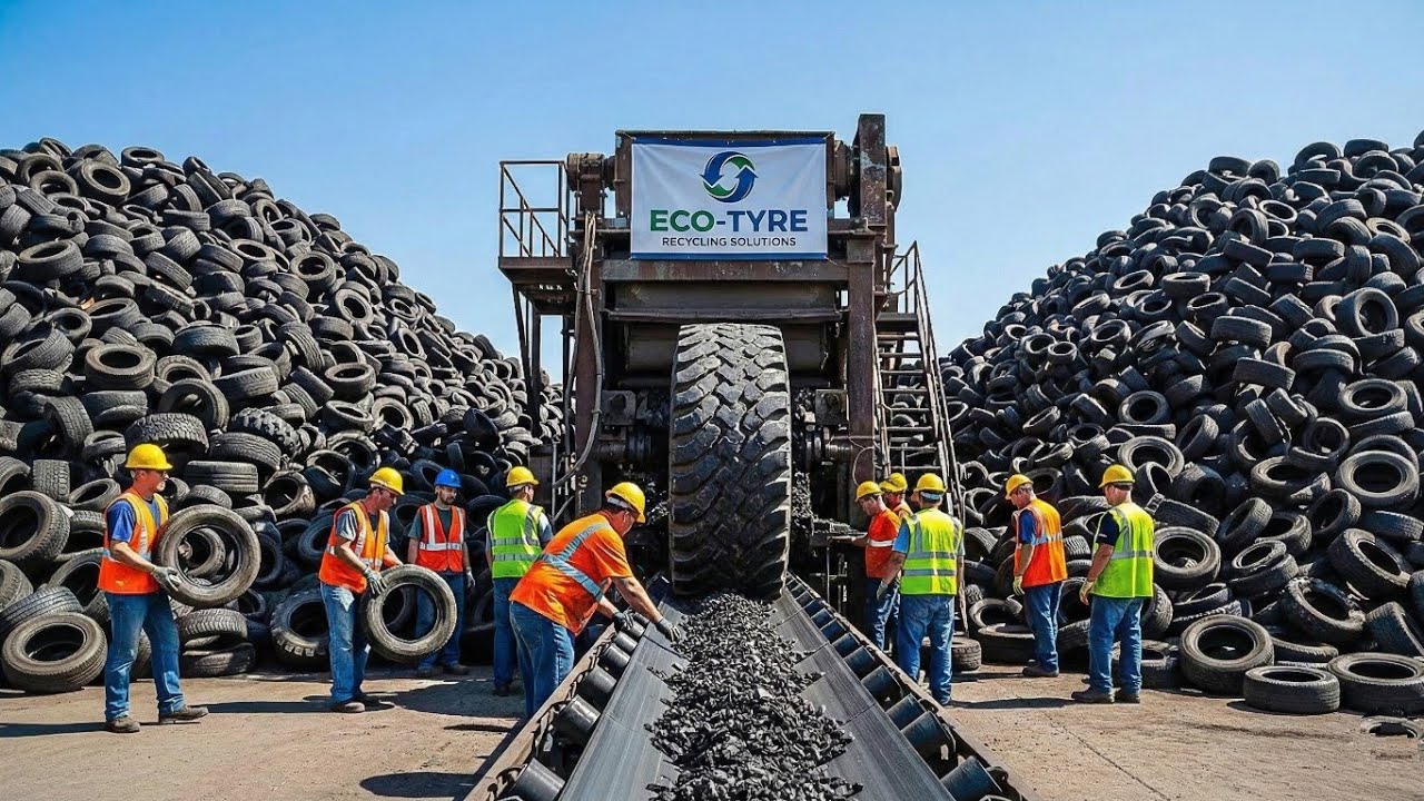 Inside the modern Car Tire Factory - The Incredible Way They Are Made ...
