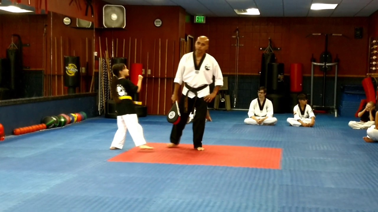 Front Snap Kick Break - YouTube