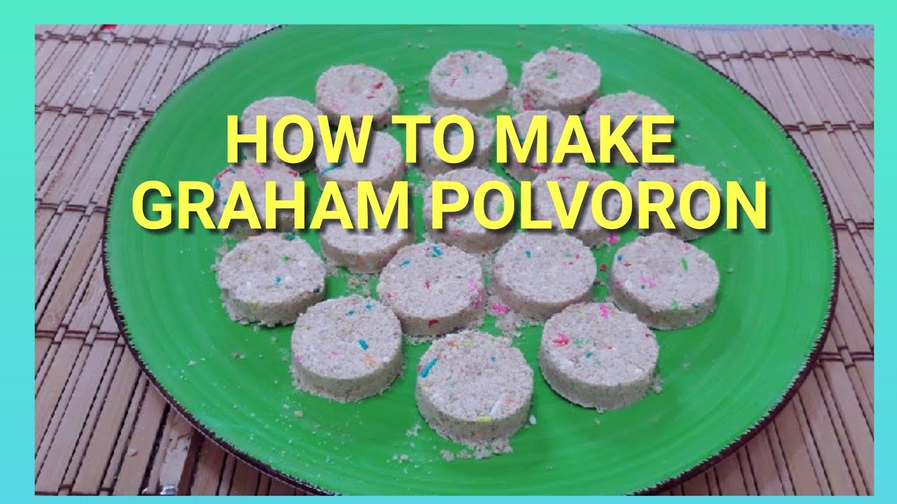 GRAHAM POLVORON homemade quick and easy - YouTube