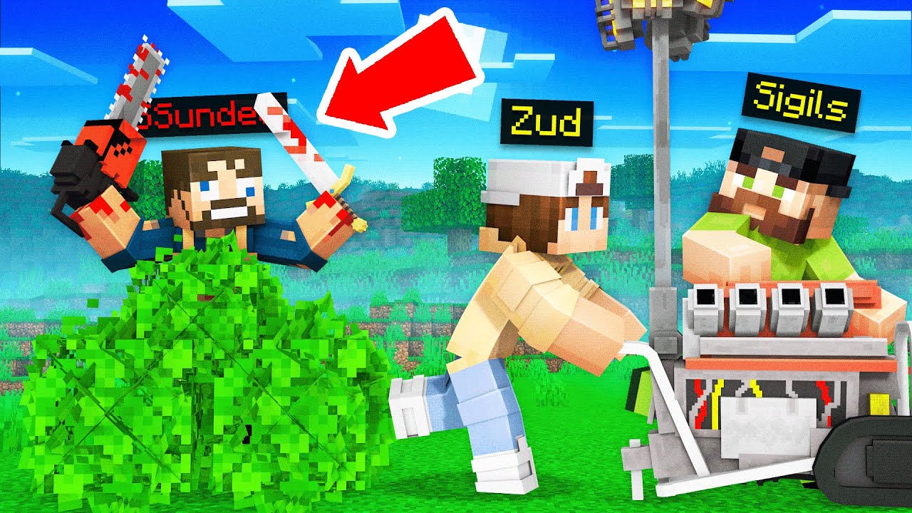 Escape the Killer Tag in Minecraft... (Murder Run) - YouTube