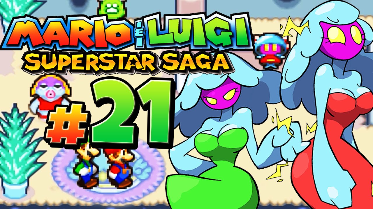 MARIO & LUIGI: SUPERSTAR SAGA # 21 🌟 Die Quallen-Schwestern Ellen und ...