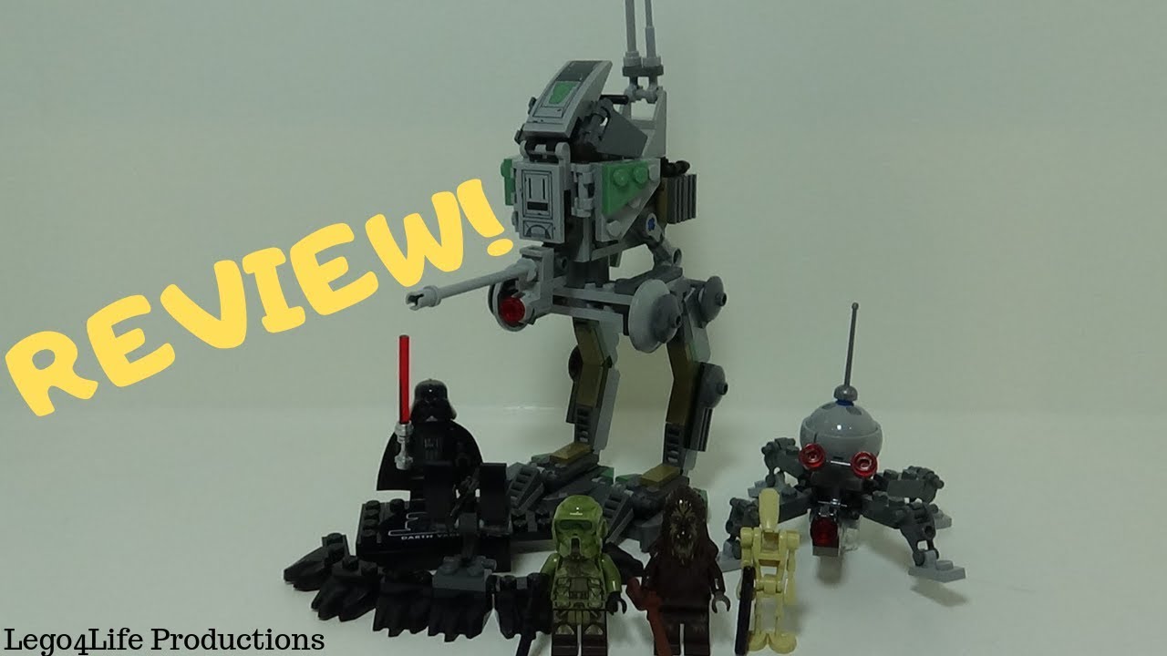LEGO Star Wars Clone Scout Walker 20th Anniversary Edition Review! Set ...