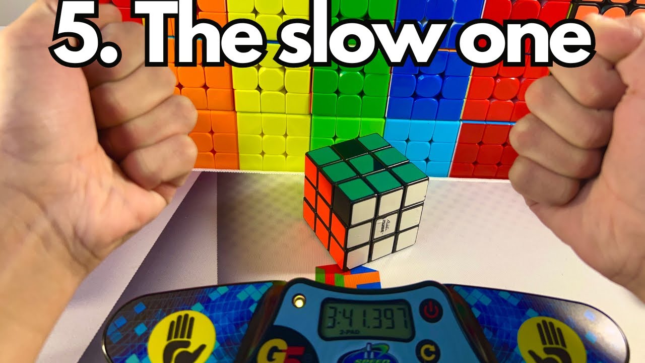 5 Different Types of Cubers at Cubing Competitions - YouTube