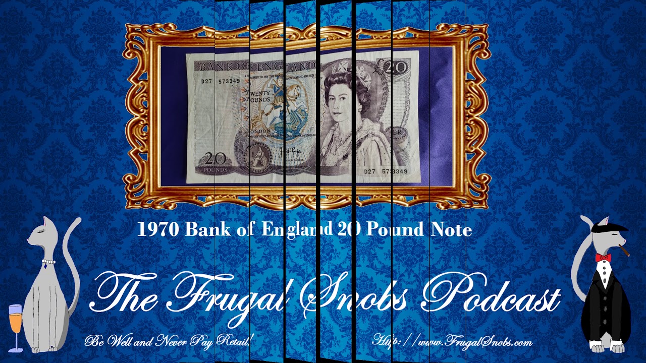 Bank of England Series D 20 Pound Banknote/The William Shakespeare ...