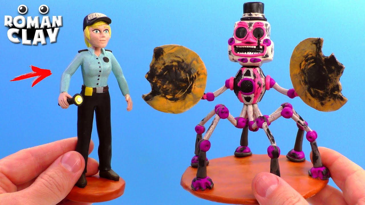 Little DJ MUSIC MAN Animatronic and VANESSA with Clay FNAF Security ...