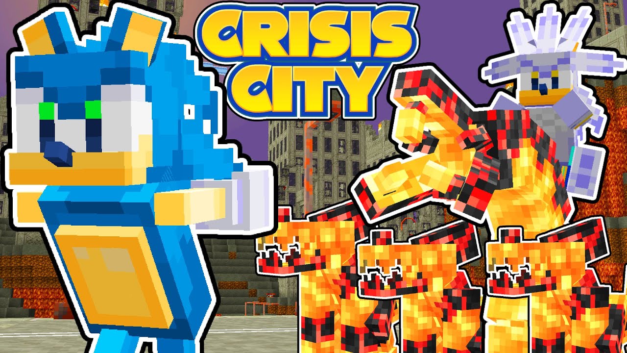 Minecraft Sonic The Hedgehog | CRISIS CITY ESCAPE [126] - YouTube