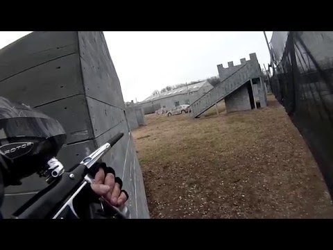 Empire Axe Carbon LE, Fortress Field at Insane Paintball Tennessee