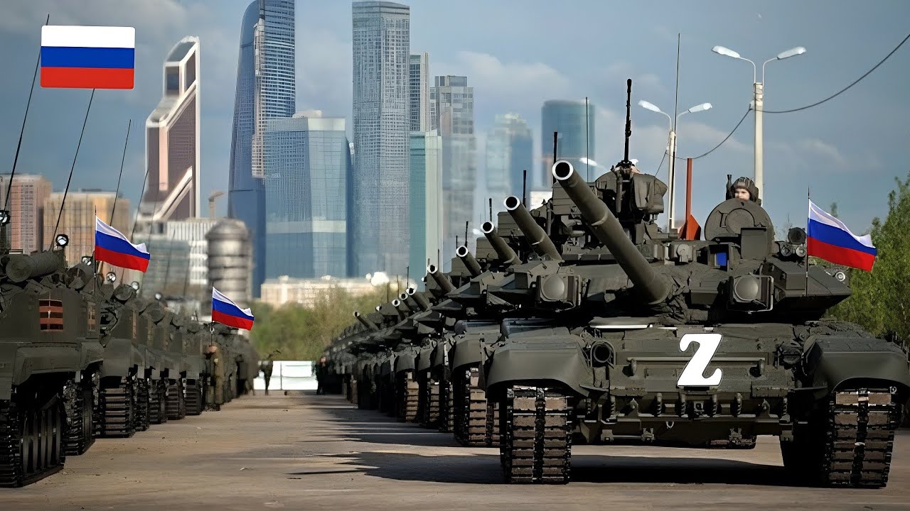 October 7, GREAT TRAGEDY! Russian Army Tank Convoy Destroyed by US ...