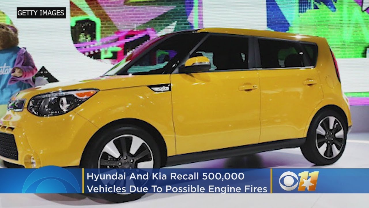 Hyundai, Kia Recall Over 500K Vehicles Due To Engine Fire Risk - YouTube