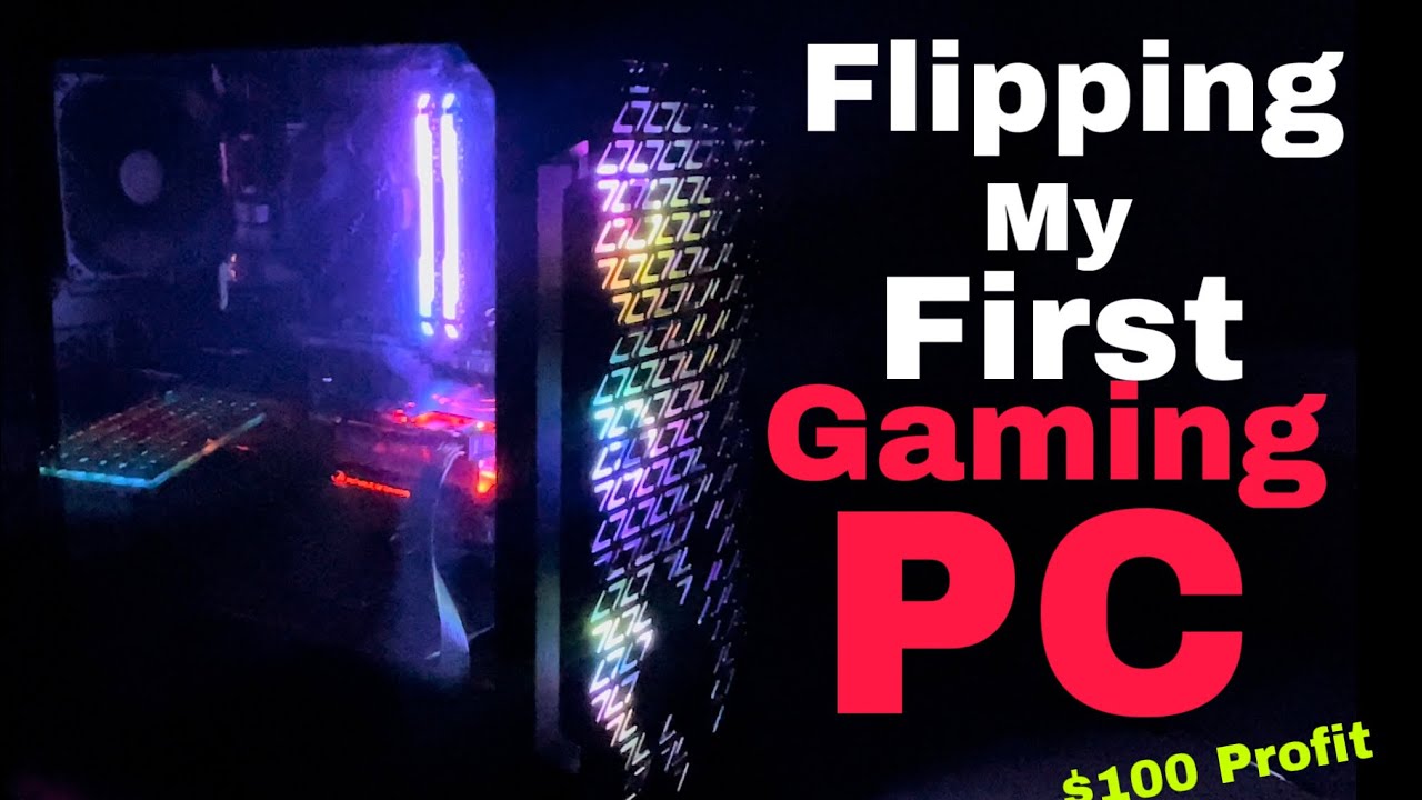 Flipping My First Gaming PC ( Ryzen 5 , RX580 8GB OC ) - YouTube