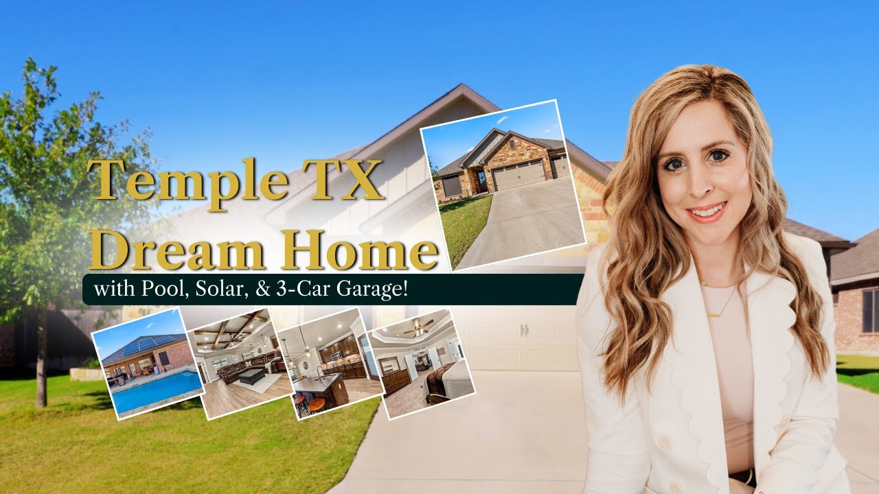 Is this the MOST AMAZING Temple TX Home with a POOL on the Market ...