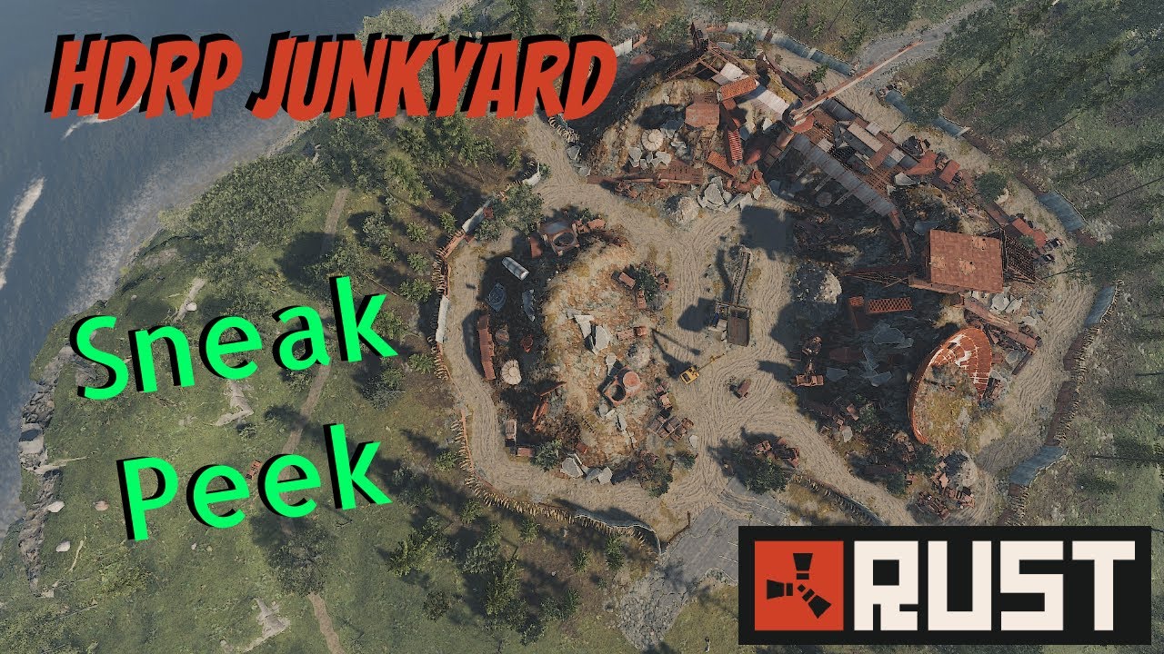 NEW HDRP Junkyard Rust April 2021 - YouTube