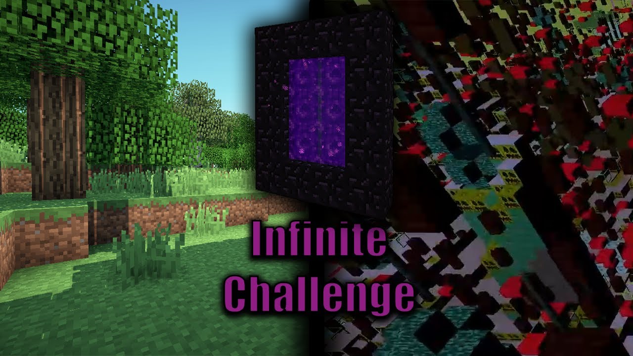 Infinite Challenge (Minecraft 20w14infinite Snapshot) - YouTube