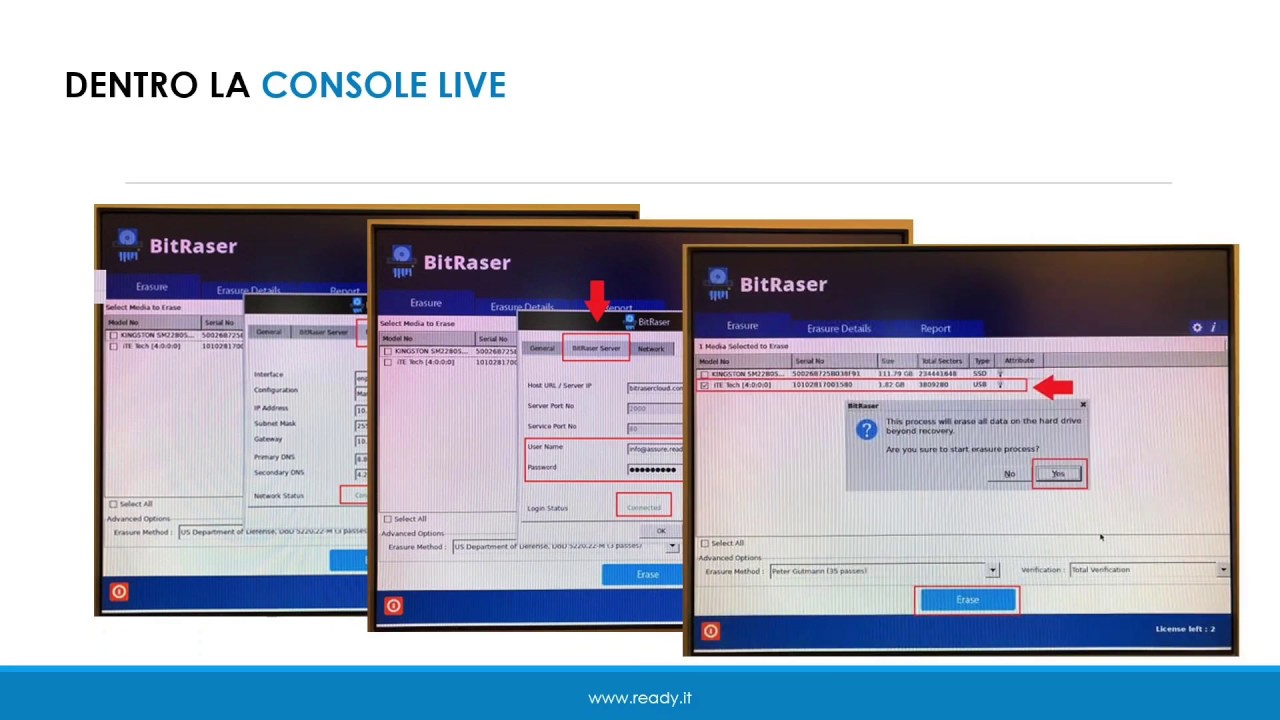 La cancellazione sicura e certificata dei dati - Stellar BitRaser Plug ...