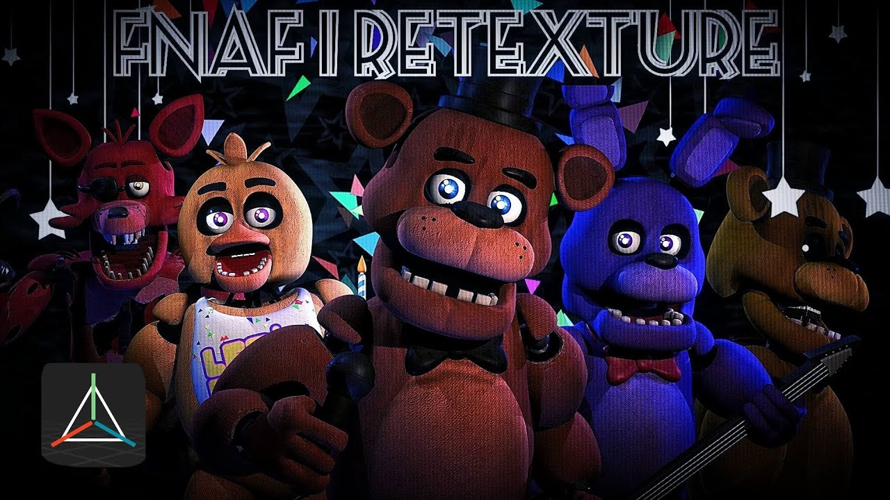 •FNAF 1 RETEXTURE FOR P3D 2.1 - YouTube