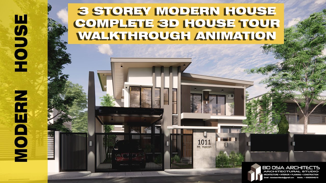 HOUSE DESIGN | MODERN HOUSE | Timeless Beautiful 3 Storey Home ...