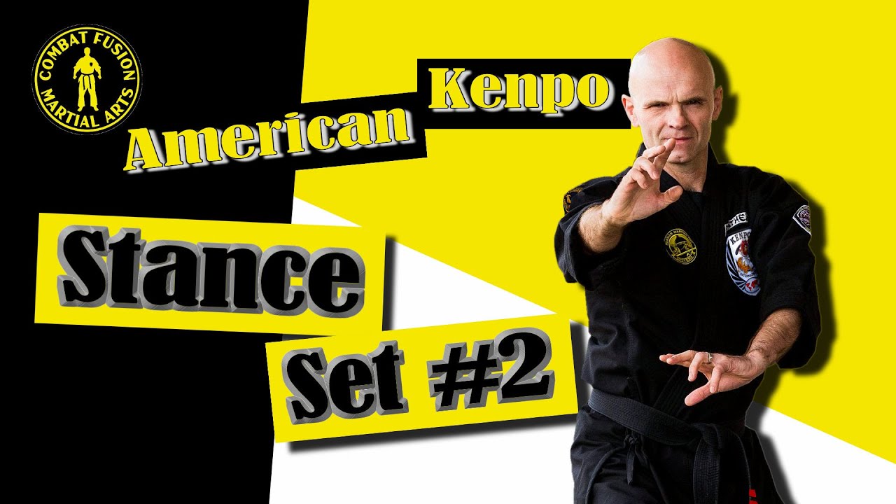 Stance Set 2 - American Kenpo - YouTube