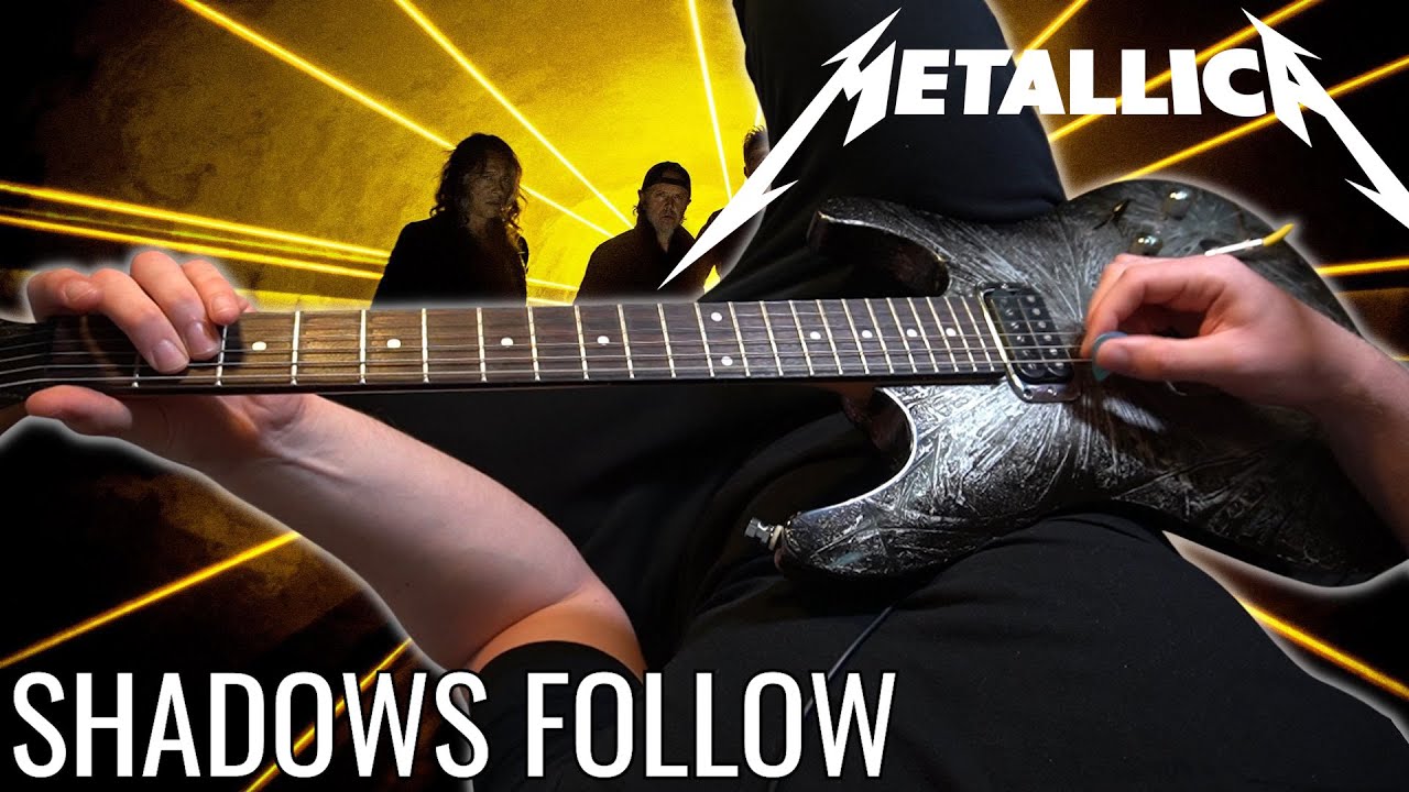 Metallica – Shadows Follow Intro POV Guitar Lesson/Cover TABS | 72 ...
