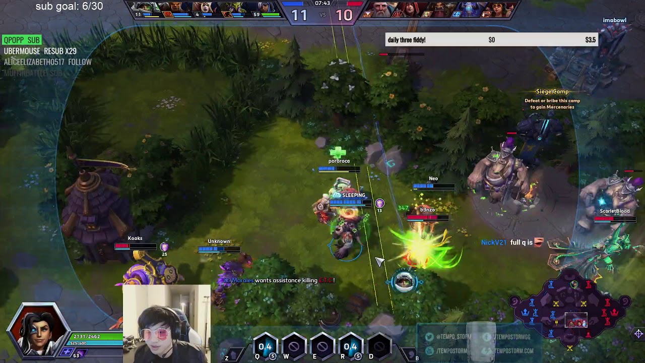 Ana Eye of Horus- Solo Lane Ana vs Hammer?? - Grandmaster Storm League ...