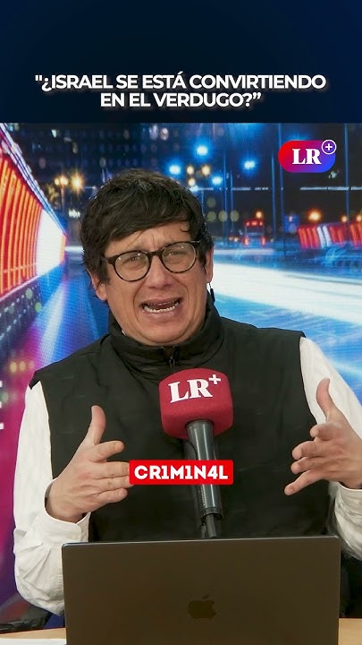 JAIME CHINCHA: "¿ISRAEL se está convirtiendo en el verdugo?" #DHAD # ...