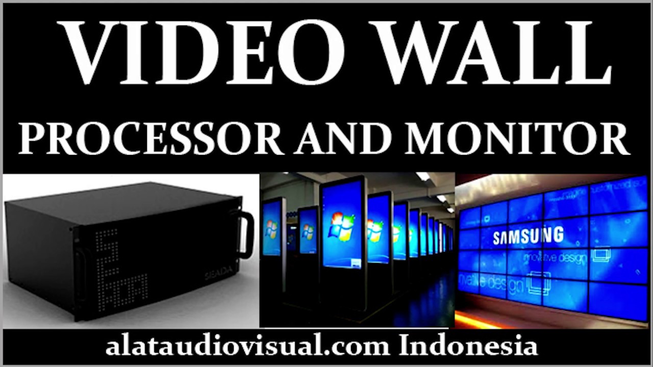 Jual video wall processor monitor Indonesia. Pengaturan tampilan video ...