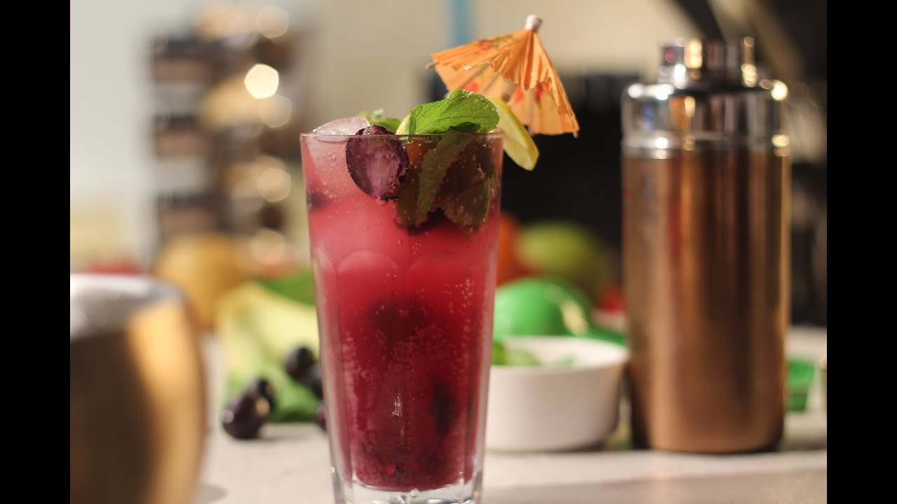 Jamun Lemonade | Sanjeev Kapoor Khazana - YouTube