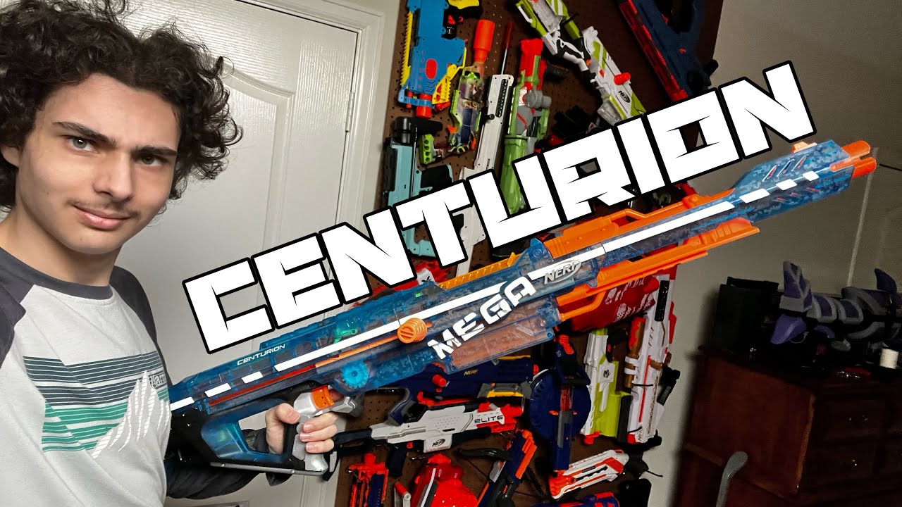 The Nerf Centurion is a giant clunky masterpiece - YouTube