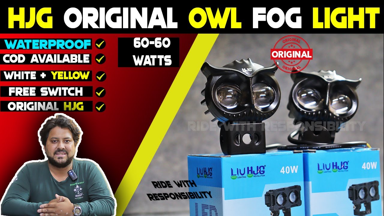 HJG FOG LIGHTS | FOG LIGHTS HJG | FOG LIGHTS FOR BIKE | HJG FOG LIGHTS ...