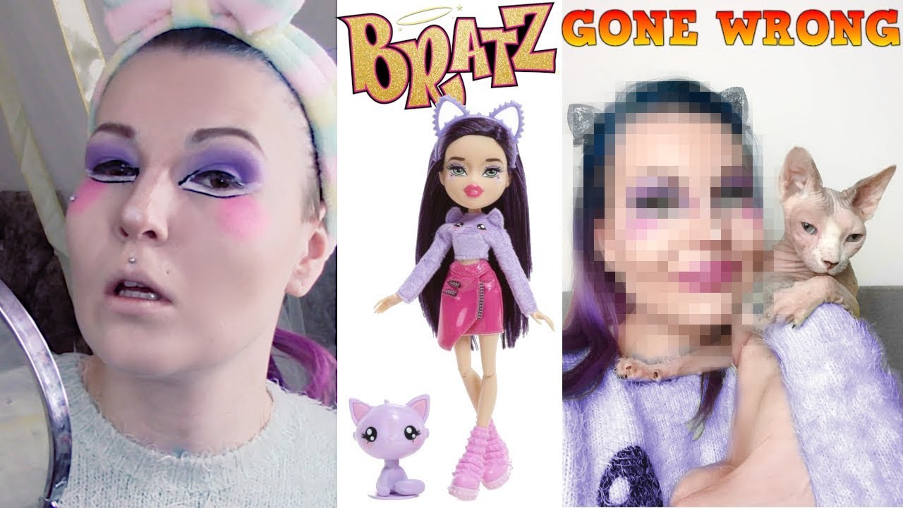 BRATZ DOLL CHALLENGE ale v podaní neschopnej osoby - YouTube