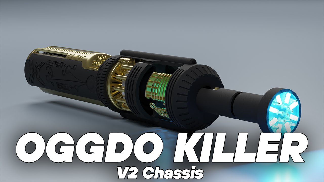 V2 Spinning Lightsaber Chassis for OGGDO KILLER (Teaser Trailer) - YouTube