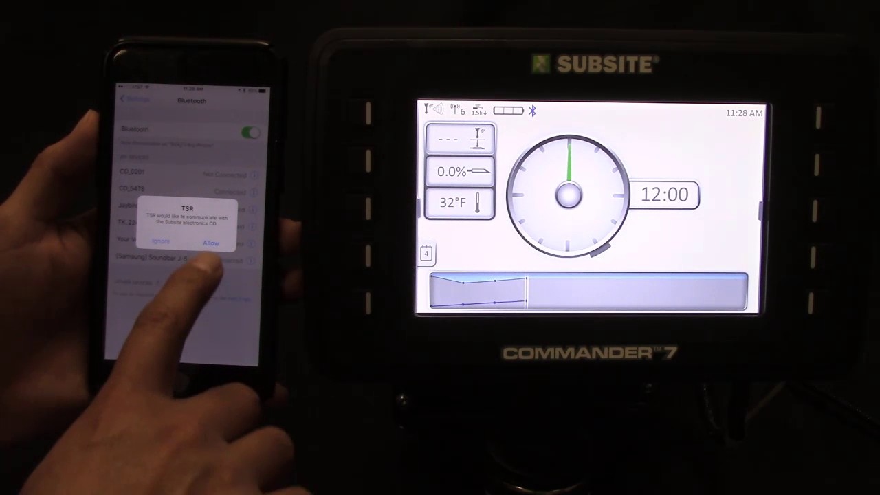 Updating Commander™ 7 with an iPhone or iPad - YouTube