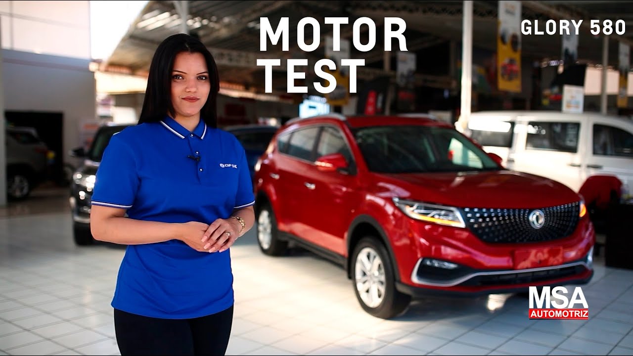 MOTOR TEST #5 Nueva GLORY 580 CVT - DFSK / MSA AUTOMOTRIZ - YouTube