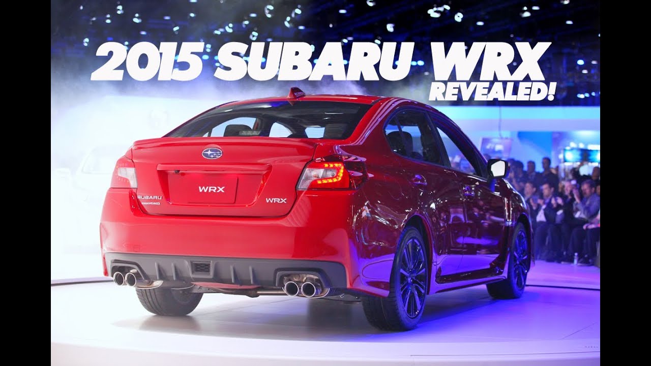 2015 Subaru WRX: LA Auto Show Reveal - YouTube