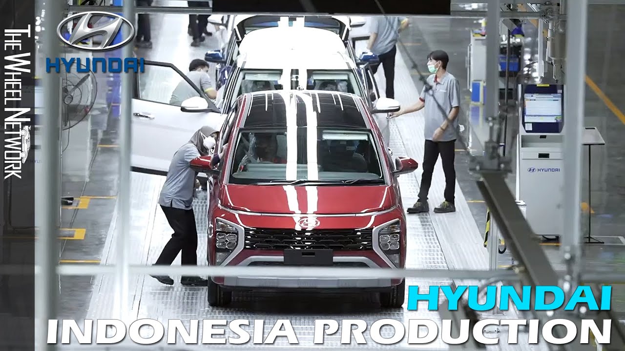 Hyundai Production in Indonesia - YouTube