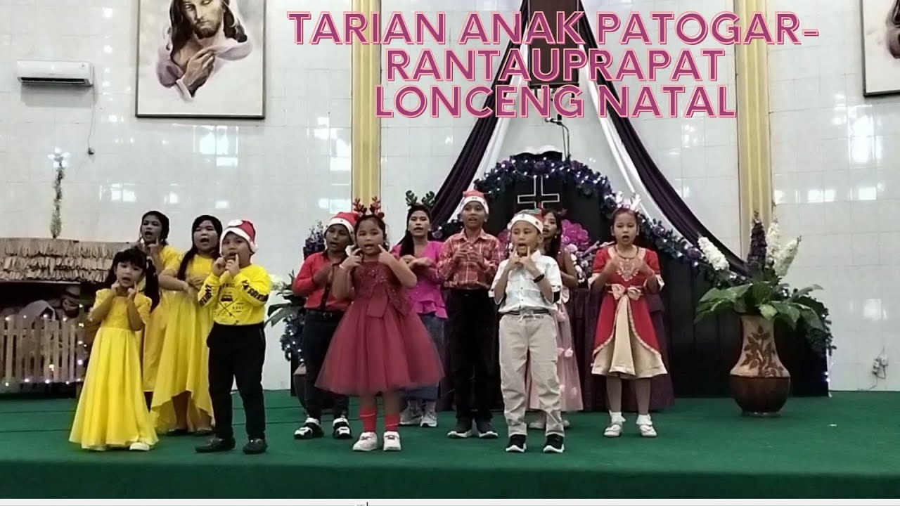 Tarian Lonceng Natal || Generasi Muda PATOGAR || Rantauprapat || 2022 ...