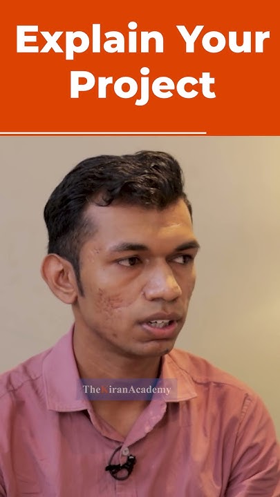 How To Explain Project In Interview? | Java Interview Question | #shorts #kiransir - YouTube