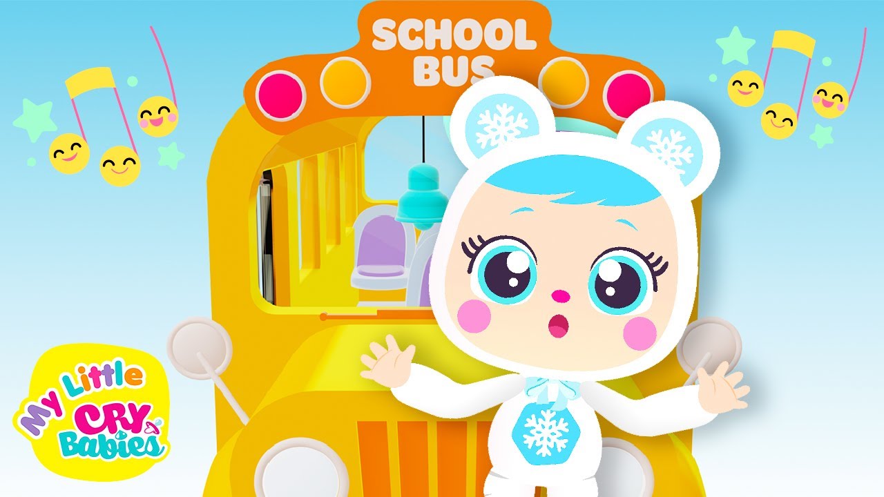 Wheels on the Bus | My Little CRY BABIES 👶🍼 Cry Babies Nursery Rhymes ...