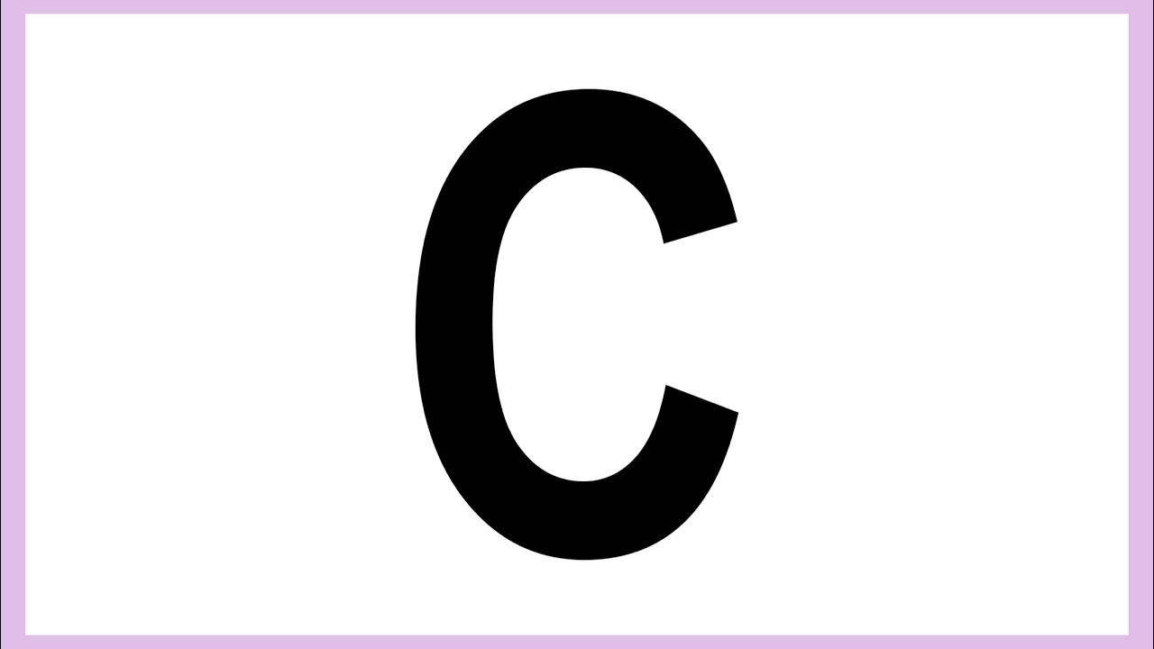 How to draw a cat step by step| Cat drawing with letter C - YouTube