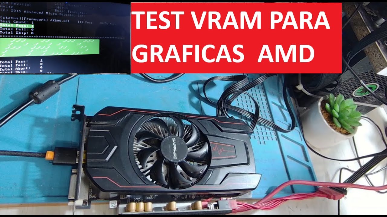 TEST DE GRAFICAS AMD TSERVER Y TRUCO PARA SACAR LOS ARTIFACTS - YouTube