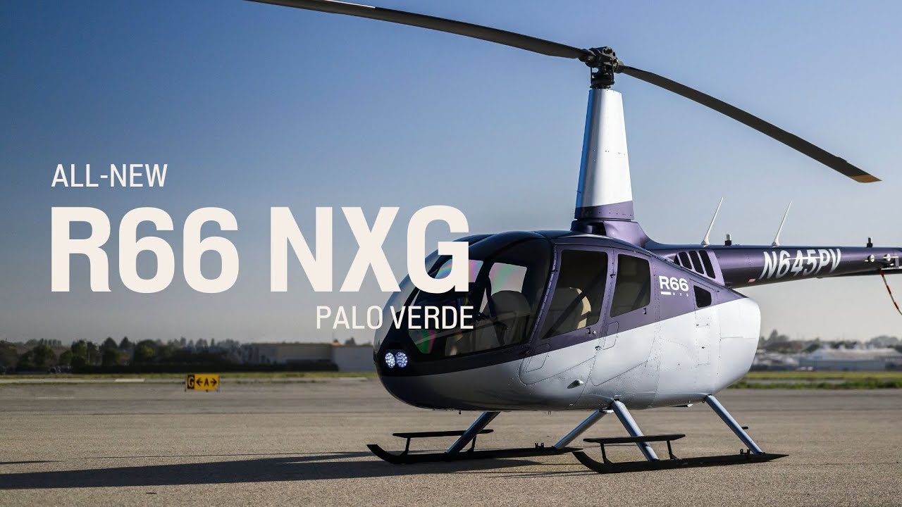 Robinson R66 NxG Palo Verde | Official Reveal - YouTube