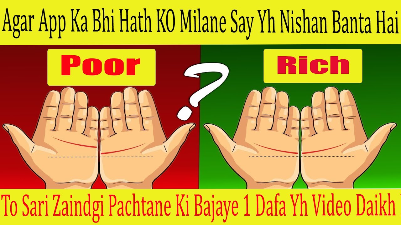 Hath Ki Rekha Kaise Dekhte Hain | Hand Reading In Hindi | Palmistry ...