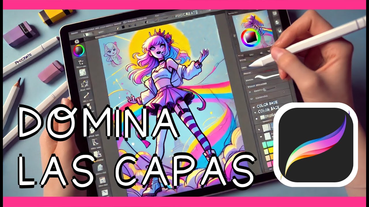 ♦︎ Cómo DIBUJAR CON CAPAS en PROCREATE ♦︎ - YouTube