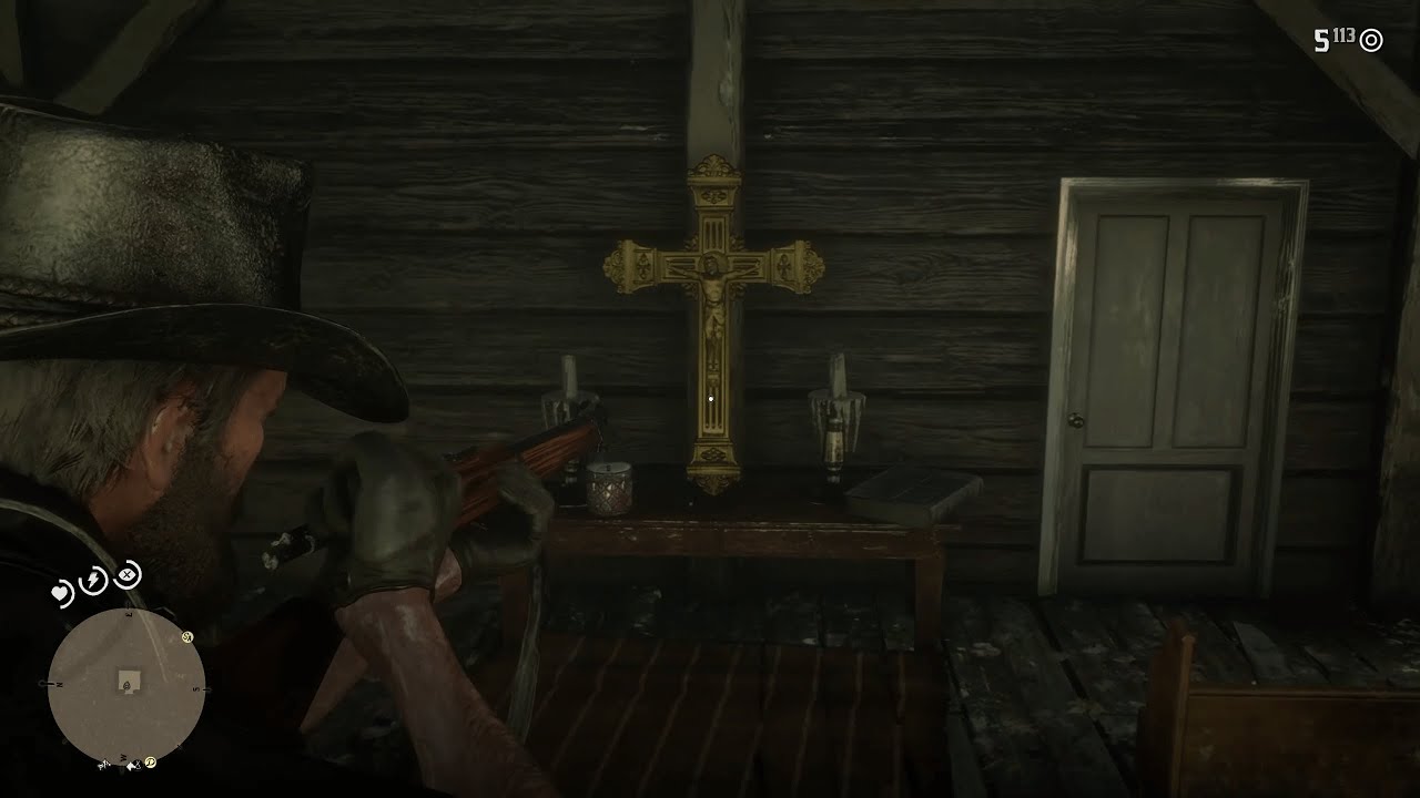 Smallest Church In The RDR2 - YouTube