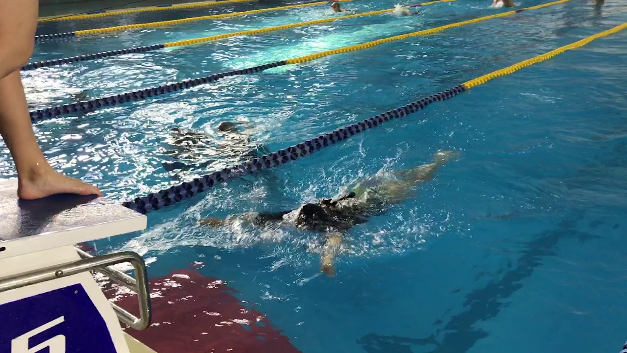 Loved drag swim relay! #OUHS swim films - YouTube