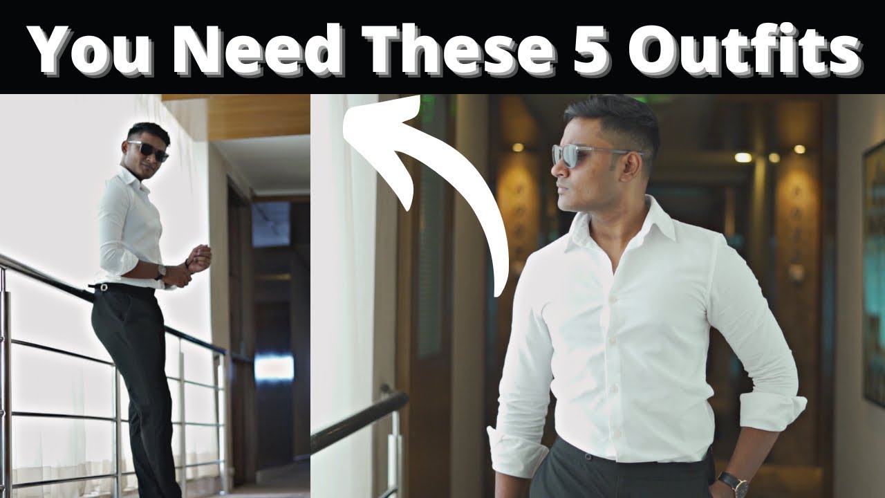 Essentials Outfits For Men | Must Have Outfits 2022 - YouTube
