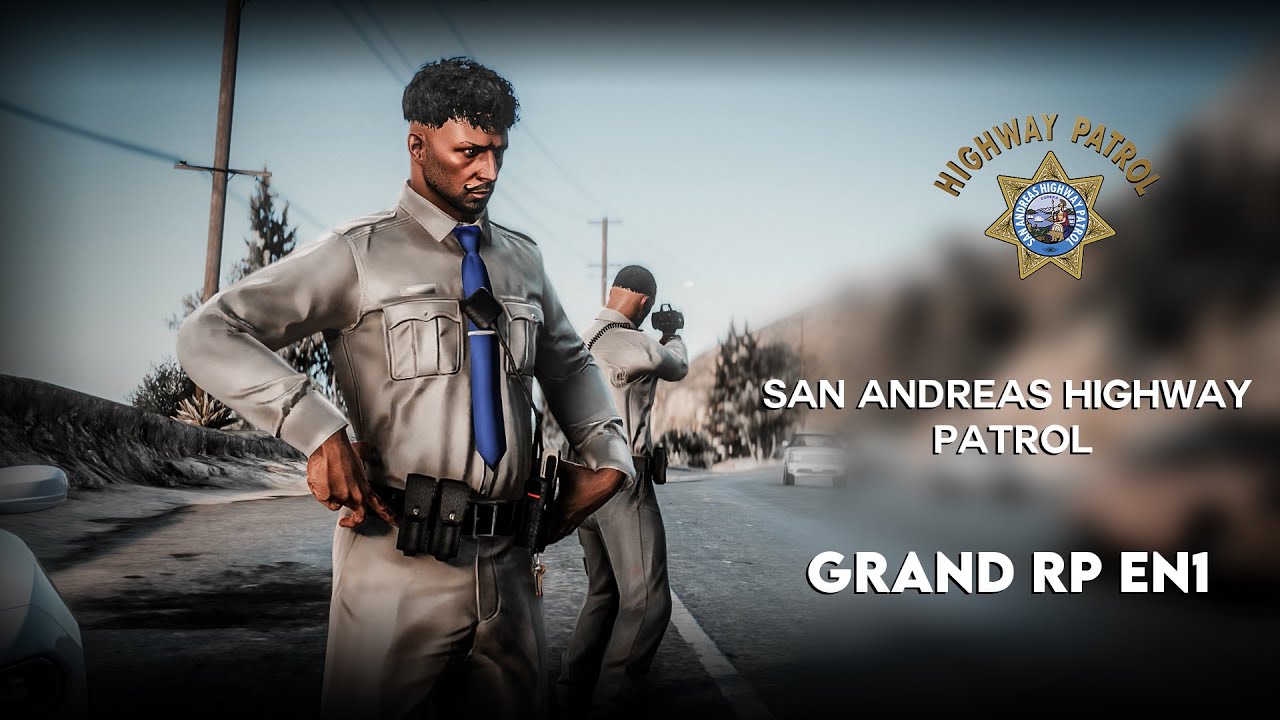 San Andreas Highway Patrol | Grand RP EN1 - YouTube