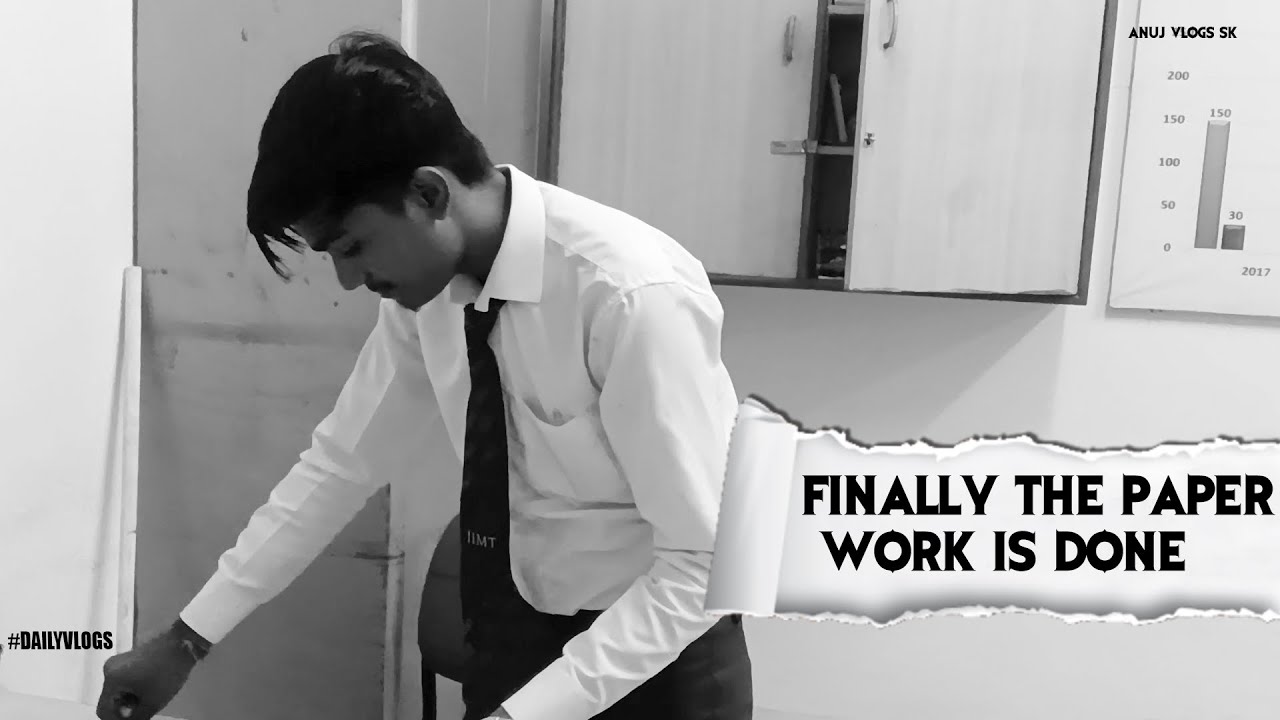 finally 😪 the paper work is done - YouTube