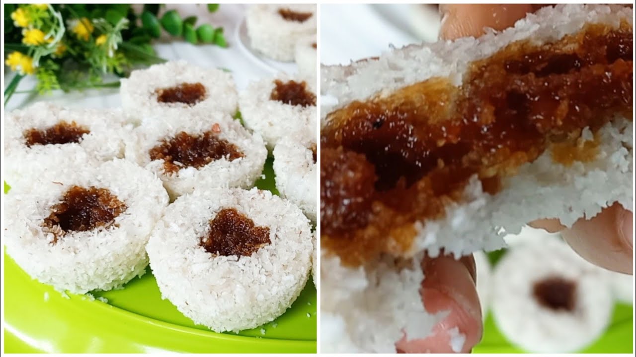 KUE AWUK -AWUK TEPUNG KETAN kenyal manis dan Gurih - YouTube